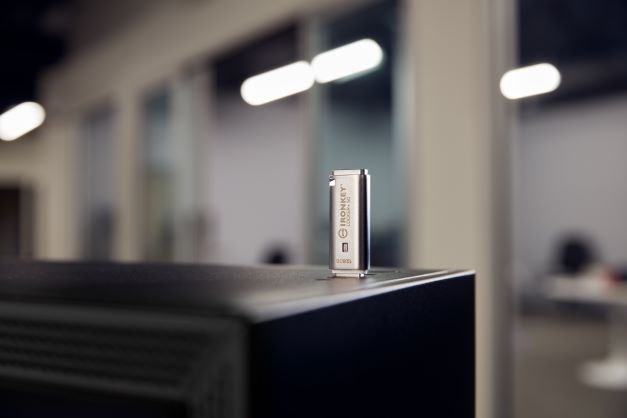 Protect data with encrypted USB Kingston IronKey Locker+ 50