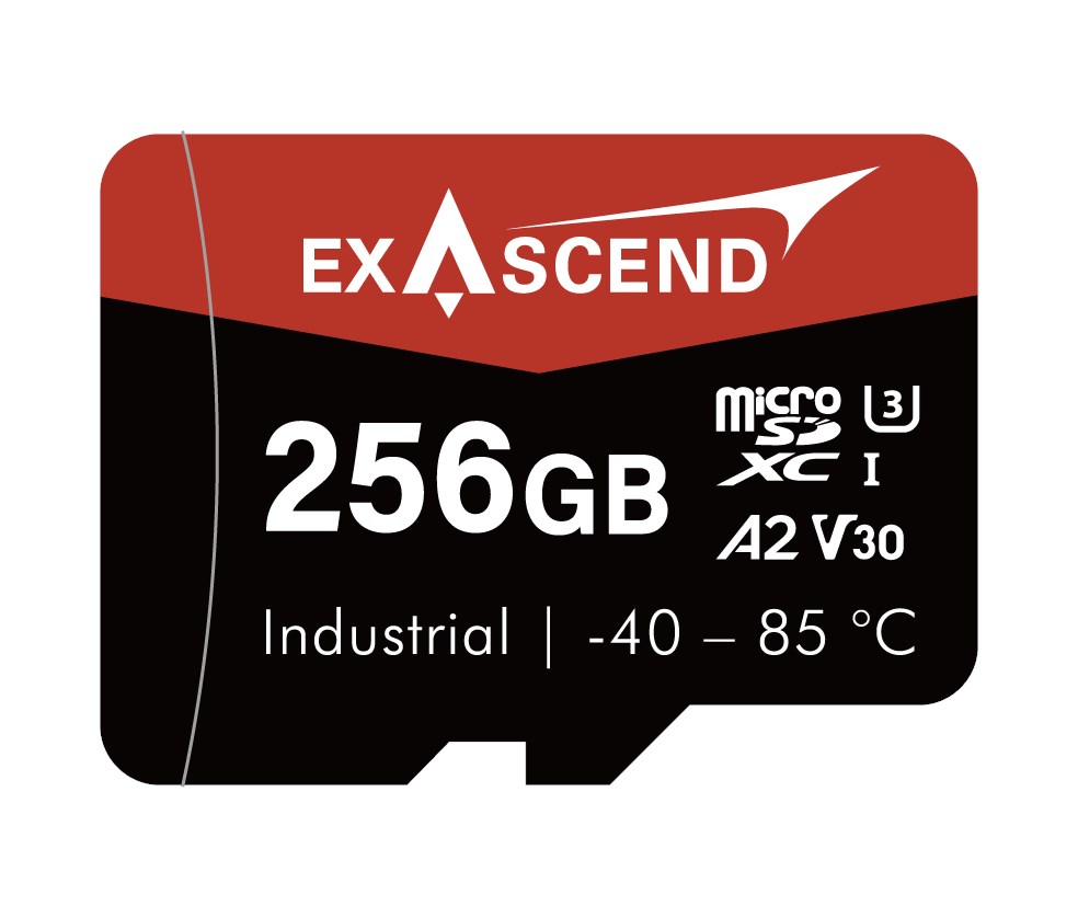 Exascend industrail microSD card for edge & IoT applications