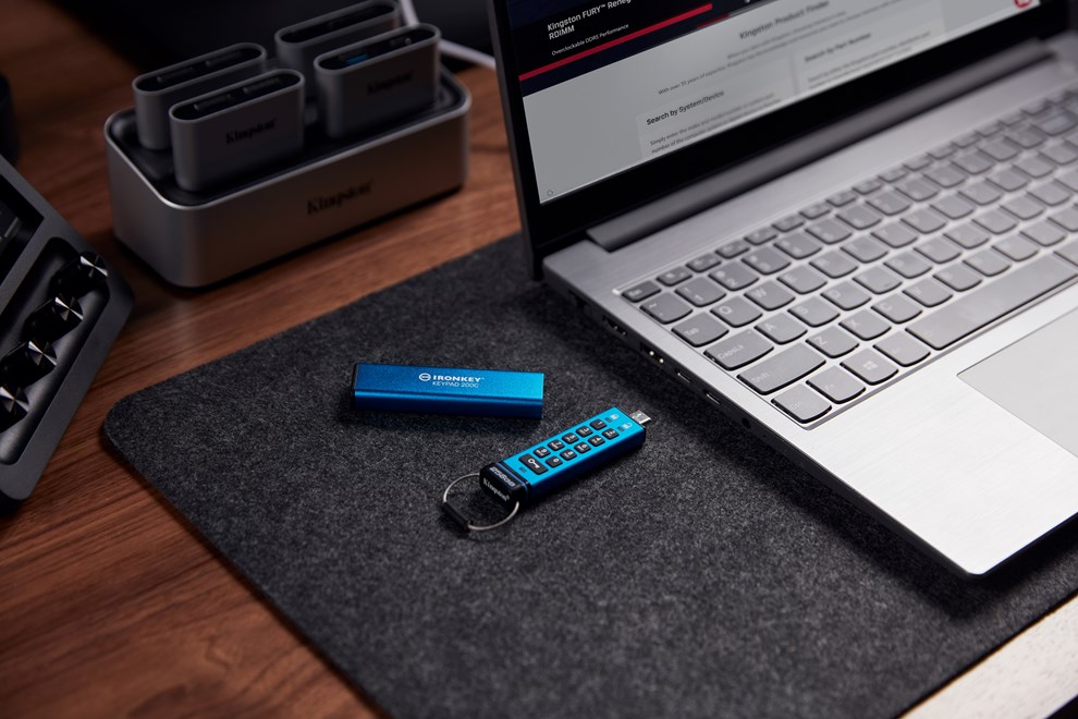 Kingston IronKey Keypad 200 Type-C USB KP200C | Simms International